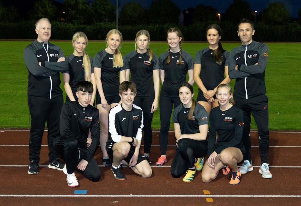 Sprint Squad Athletes Sponsored By Merlin | Merlin ERD